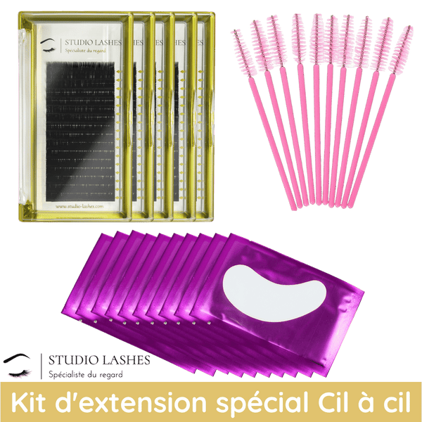 Kit extension de cils professionnel | Boutique Studio Lashes
